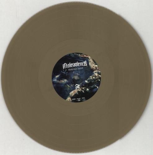 Malevolence Malicious Intent - Gold Vinyl UK vinyl LP album (LP record ...