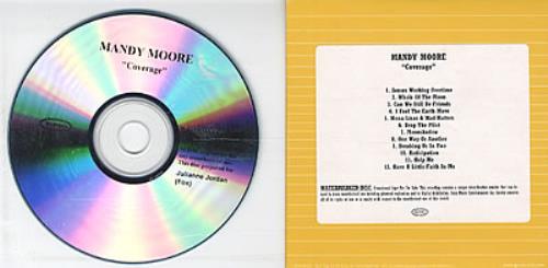 Mandy Moore Coverage US Promo CD-R acetate (323498)