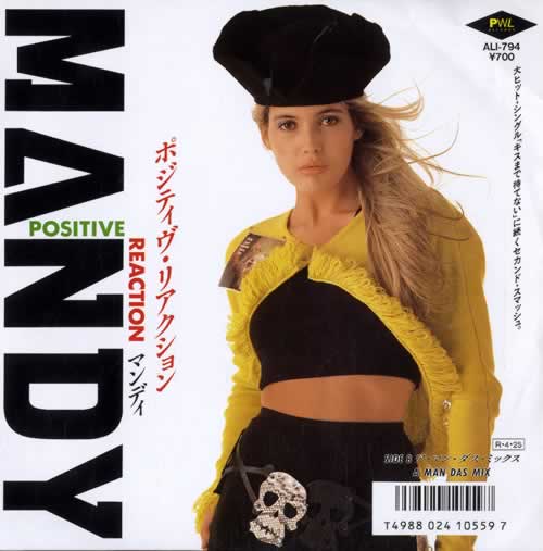 Mandy Smith Positive Reaction Japanese Promo 7" vinyl single (7 inch ...
