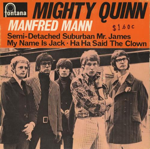 Manfred Mann Mighty Quinn Australian 7" vinyl single (7 inch record ...