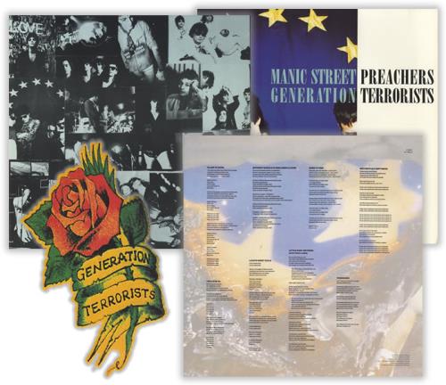 Manic Street Preachers Generation Terrorists UK Promo memorabilia ...