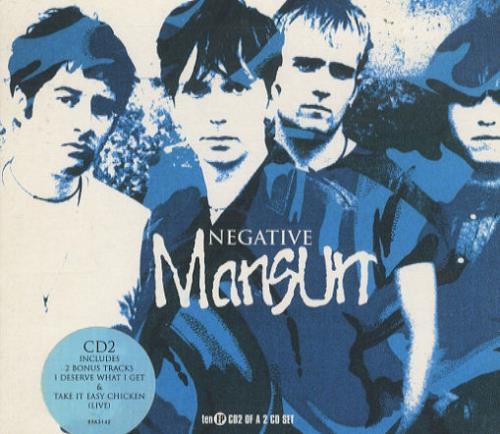 Mansun Negative - CD2 UK CD single (CD5 / 5") (195808)