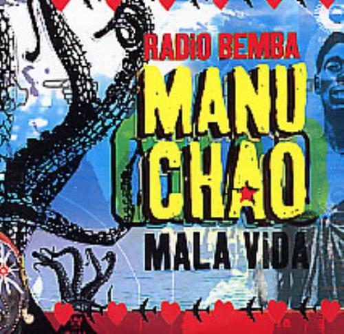 Manu Chao Mala Vida Mexican Promo CD single (CD5 / 5") (230388)