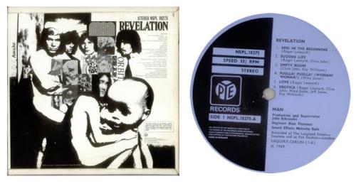 Man Revelation - flipback UK vinyl LP album (LP record) (543891)