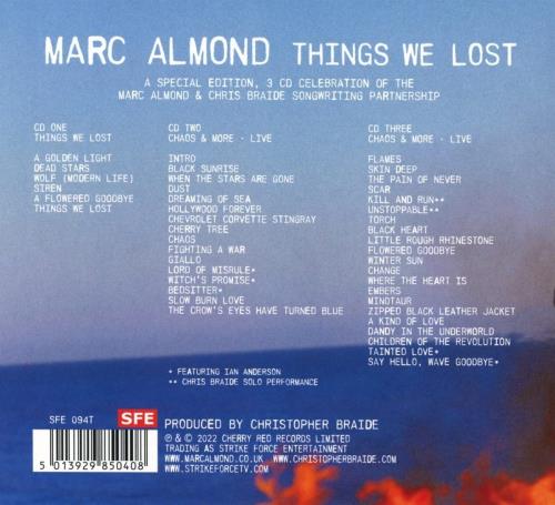 Marc Almond Things We Lost : Expanded Edition - Sealed UK 3-CD album ...