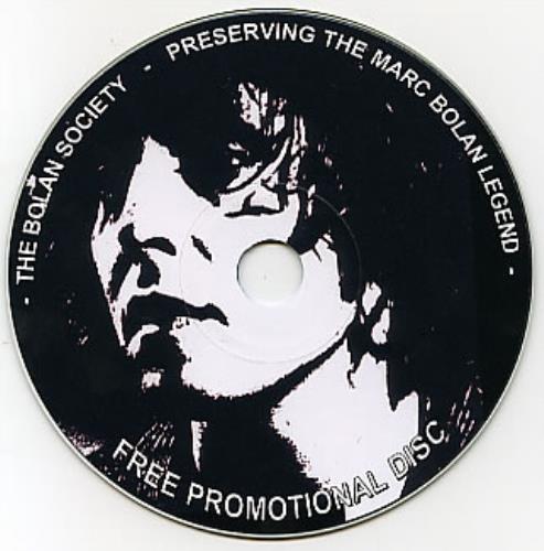 Marc Bolan Preserving The Marc Boland Legend UK Promo CD-R acetate (298202)