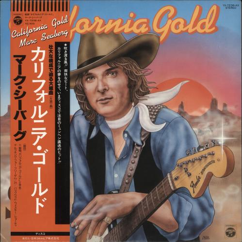 Marc Seaberg California Gold + Obi Japanese Promo vinyl LP album (LP ...