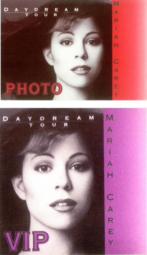 Mariah Carey Daydream Tour Passes US tour pass (427159) TOUR PASSES