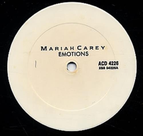 Mariah Carey Emotions US 12" vinyl single (12 inch record / Maxi-single ...