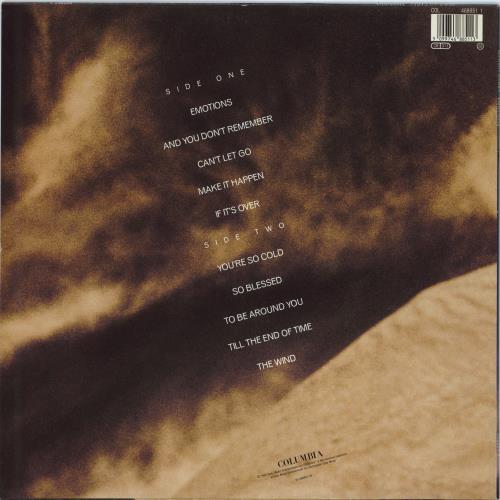 Mariah Carey Emotions UK vinyl LP album (LP record) (770276)
