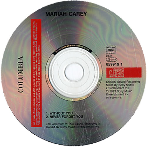 Mariah Carey Without You Austrian CD single (CD5 / 5") (251065)