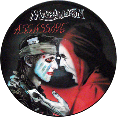 Marillion Assassing UK 12" vinyl picture disc (12 inch picture record ...