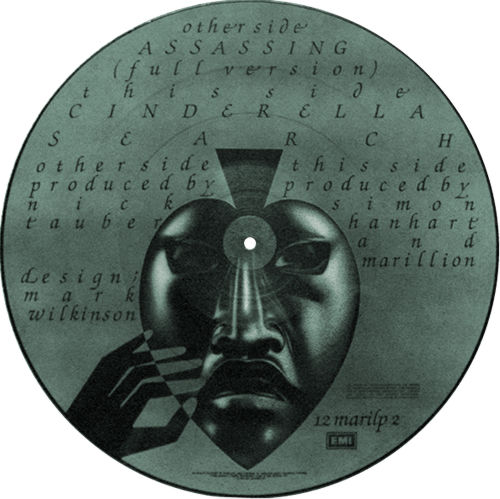 Marillion Assassing UK 12" vinyl picture disc (12 inch picture record ...