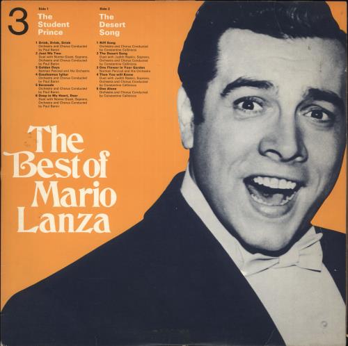 Mario Lanza The Best Of Mario Lanza 3 Dutch vinyl LP album (LP record ...