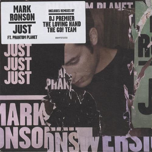 Mark Ronson Just UK 2-CD single set (Double CD single) (427079)