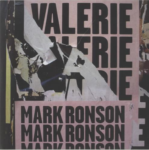 Mark Ronson Valerie UK Promo CD single (CD5 / 5") (419404)