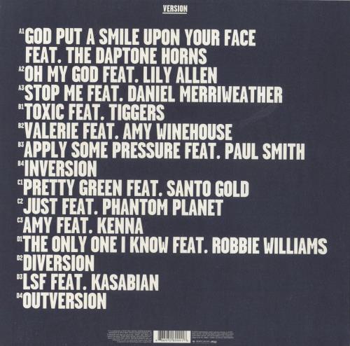 Mark Ronson Version UK 2-LP vinyl record set (Double LP Album) (828764)