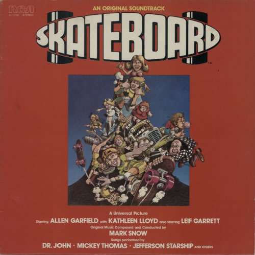 Mark Snow Skateboard UK vinyl LP album (LP record) (587378)