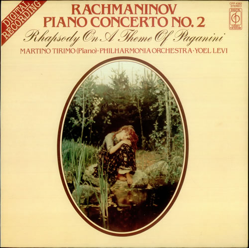 Martino Tirimo Rachmaninov: Piano Concerto No. 2 / Rhapsody On A Theme Of Paganini UK vinyl LP ...