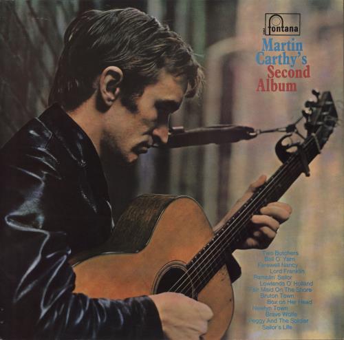 Martin Carthy Second Album UK vinyl LP album (LP record) (544127)