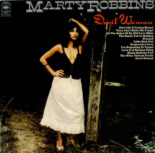 Marty Robbins Devil Woman UK vinyl LP album (LP record) (437750)