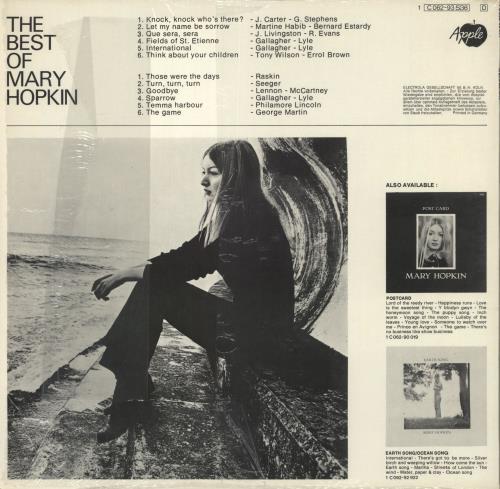 Mary Hopkin The Best Of Mary Hopkin German vinyl LP album (LP record ...