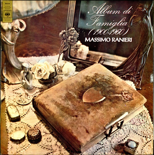 Massimo Ranieri Album Di Famiglia (1900-1960) Israeli vinyl LP album ...