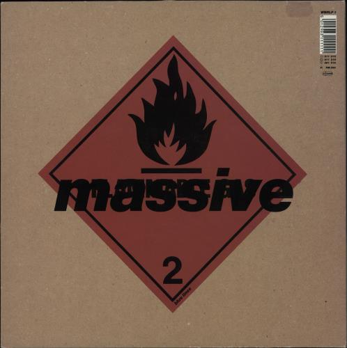 Massive Attack Blue Lines - 1st - VG UK vinyl LP album (LP record) (757870)