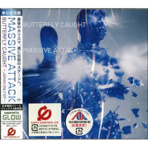 Massive Attack Butterfly Caught Japanese CD single (CD5 / 5") (250340)