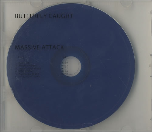 Massive Attack Butterfly Caught UK Promo CD single (CD5 / 5") (252870)