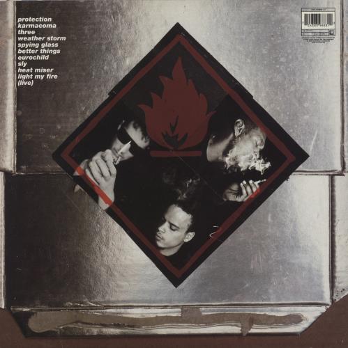 Massive Attack Protection - 1st - VG UK vinyl LP album (LP record) (804436)