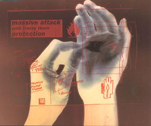 Massive Attack Protection UK CD single (CD5 / 5") (114431)