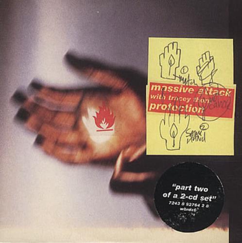 Massive Attack Protection UK CD single (CD5 / 5") (129745)