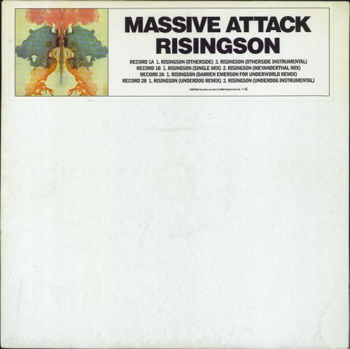 Massive Attack Risingson UK Promo 12" vinyl single (12 inch record / Maxi-single) (90205)