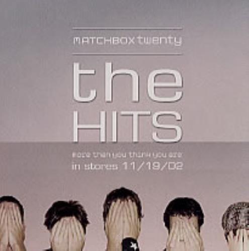 Matchbox 20 The Hits Canadian Promo CD album (CDLP) (232074)