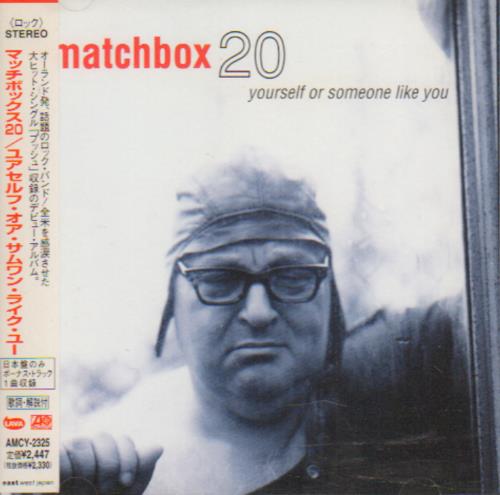 Matchbox 20 Yourself Or Someone Like You Japanese Promo CD album (CDLP) (643222)