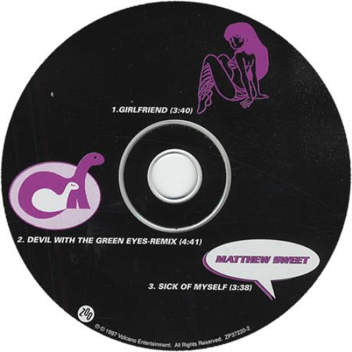 Matthew Sweet Recurrent US Promo CD single (CD5 / 5") (141302)