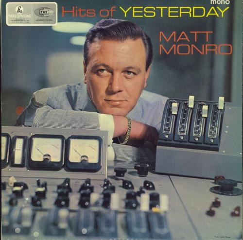 Matt Monro Hits Of Yesterday UK vinyl LP album (LP record) (251352)