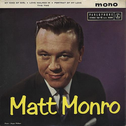 Matt Monro Matt Monro EP UK 7" vinyl single (7 inch record / 45) (366908)