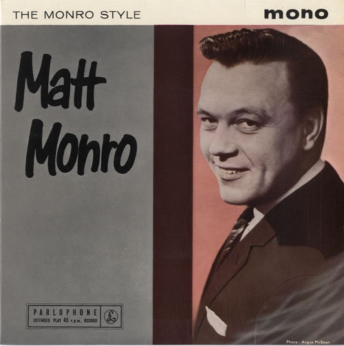 Matt Monro The Monro Style EP UK 7" vinyl single (7 inch record / 45 ...
