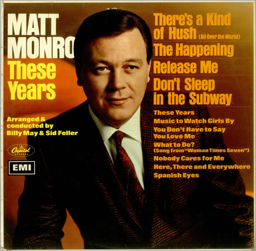 Matt Monro These Years UK vinyl LP album (LP record) (451301)