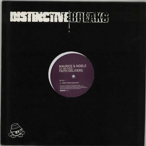 Maurice & Noble Faith Delivers UK Promo 12" vinyl single (12 inch ...