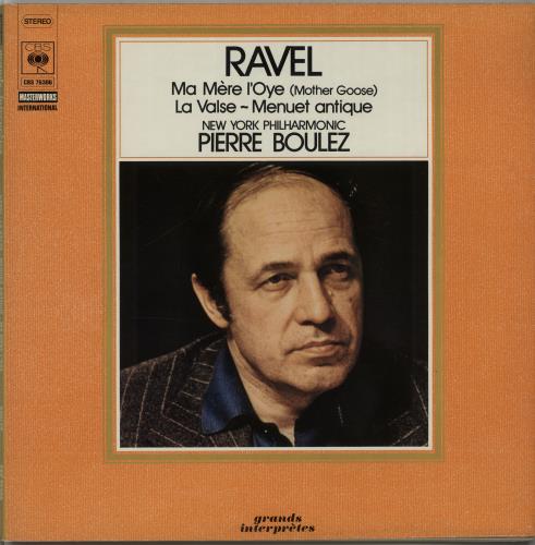 Maurice Ravel Ma Mère L'Oye (Mother Goose) / La Valse / Menuet Antique Dutch vinyl LP album (LP ...