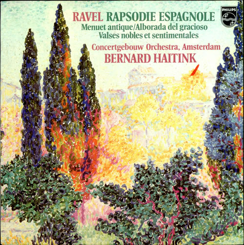 Maurice Ravel Rapsodie Espagnole Dutch vinyl LP album (LP record) (524330)