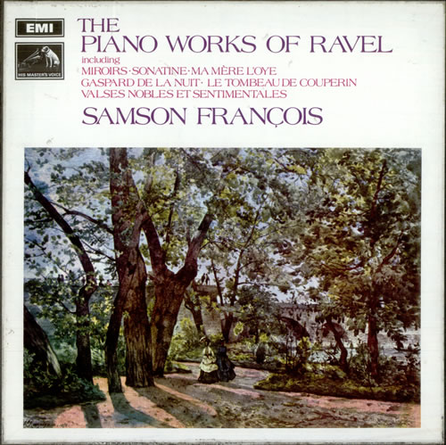 Maurice Ravel The Piano Works Of Ravel UK Vinyl Box Set (513040)