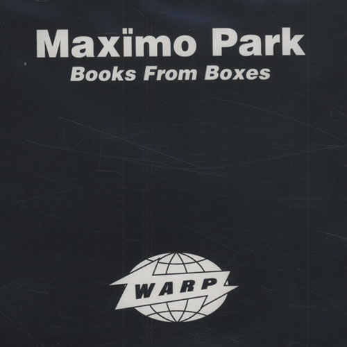 Maximo Park Books From Boxes US Promo CD-R acetate (434167)