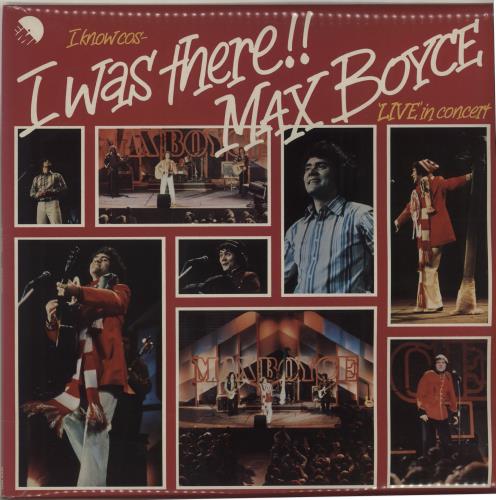 Max Boyce I Know 'Cos I Was There! UK vinyl LP album (LP record) (655735)