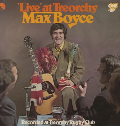 Max Boyce 'Live' At Treorchy UK vinyl LP album (LP record) (374318)