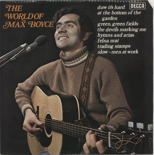 Max Boyce The World Of Max Boyce UK vinyl LP album (LP record) (726480)