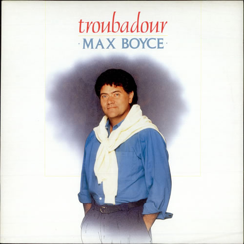 Max Boyce Troubadour UK vinyl LP album (LP record) (509556)